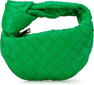 Bottega Veneta Hobo Bags - Candy Nappa Intrecciato Jodie - Gr. unisize - in Gr&uuml;n - f&uuml;r Damen