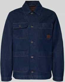 GANT Regular Fit Jeansjacke aus reiner Baumwolle Modell WORK