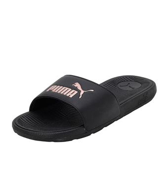 Puma Puma Cool Cat 2.0 Wns Slide Sandalen für Damen, Puma Schwarz-Roségold, 4 UK