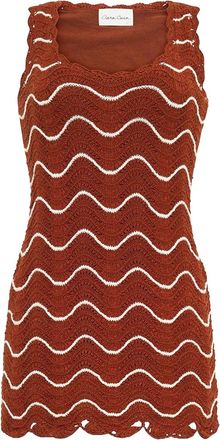 Cara Cara robe Orel &agrave; coupe courte - Marron