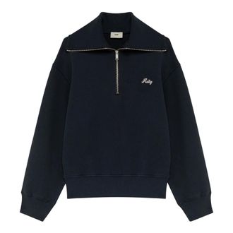 Autry Blaue Baumwoll Damen Pullover - - Knitwear - Damen - Blau - L
