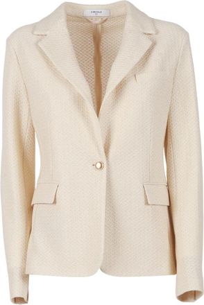 Circolo 1901 Homme, Vestes, Beige, Taille: 3XS Giacca Slim Fit