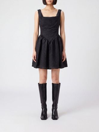 Vivienne Westwood Bustier-Minikleid aus Baumwolle mit eckigem Ausschnitt