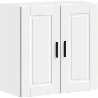 vidaXL Vidaxl - Armoire murale de cuisine Porto blanc bois ding&eacute;nierie