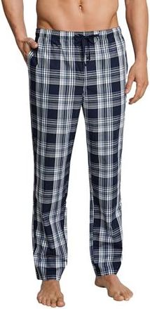 Schiesser Mix & Relax Hose Lang Bas De Pyjama, Bleu (Dunkelblau-gem. 835), Small (Taille Fabricant: 048) Homme