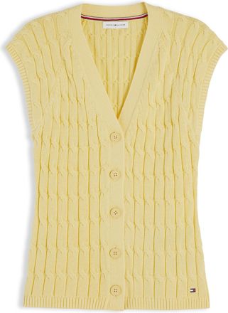 Tommy Hilfiger Strickjacke Cable Slim Sleeve