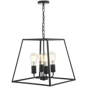 D&auml;r Lighting DAR ACADEMY - Lanterne noire, 4x E27
