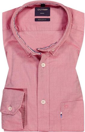 Olymp Herren Casual Hemd rot