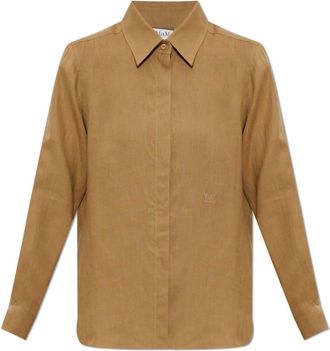 Max Mara Femme, Blouses et Chemises, Beige, Taille: 38 FR Falasco Shirt