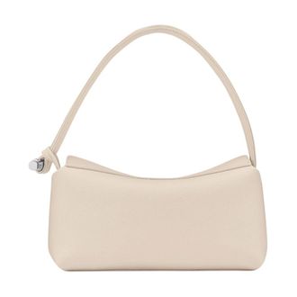 Longchamp Sac port&eacute; &eacute;paule Le Roseau M - Femme - Sacs - Beige - Taille: ONE Size
