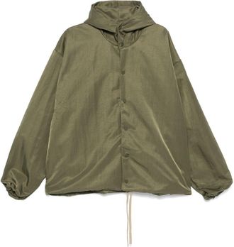 Fear of God Jacke mit Logo - Gr&uuml;n