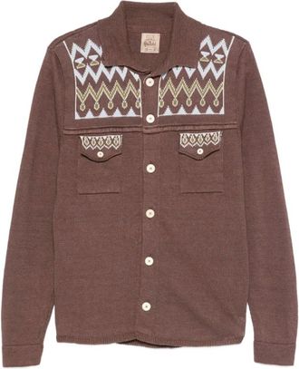 Rakk&igrave; Homme, Pulls, Brun, Taille: L Coleman CFF Cardigan