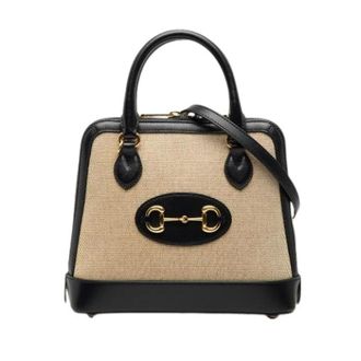 Gucci Pre-owned Toile sacs-gucci - Femme - Pre-owned - Beige - Taille: ONE Size