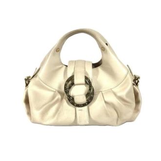Bulgari Pre-owned Leder Handtaschen - - Pre-owned - Damen - Beige - ONE SIZE