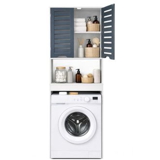 VCM Lave-linge Armoire Flonali H. 179 x B. 63 x T. 23 cm