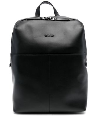 Calvin Klein sac &agrave; dos &agrave; forme carr&eacute;e - Noir