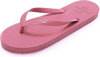 Generic Sandales plates pour femme - Style boh&egrave;me - Chaussures de plage - Sandales de loisirs - Avec semelle souple - Chaussures d&eacute;t&eacute; &agrave; strass - Sandales d&eacute;t&eacute;
