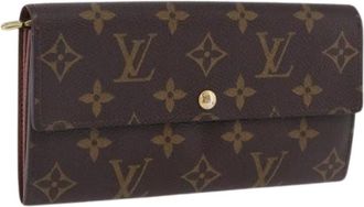 Louis Vuitton Portefeuille Long Pre-owned - Femme - Pre-owned - Brun - Taille: ONE Size