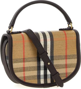 Burberry Fabric Shoulder Bag - Multicolor