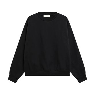 Fear of God Homme, Sweatshirts et sweats &agrave; capuche, Noir, Taille: M Classic Fit Crewneck