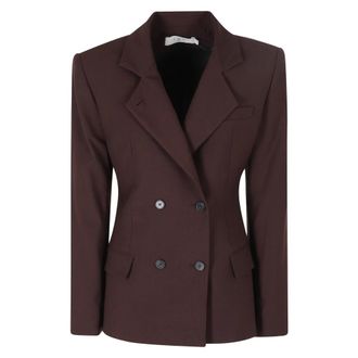Iro Bluff Blazer - Femme - Vestes - Brun - Taille: 32 FR