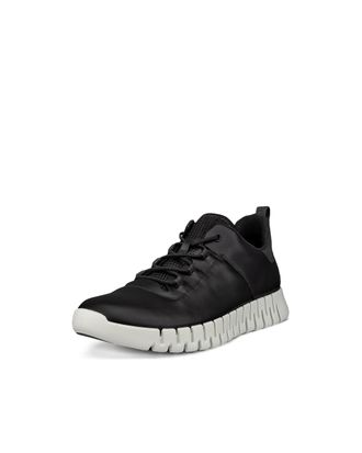 Ecco GRUUV Herren Shoe, BLACK/BLACK, 40 EU