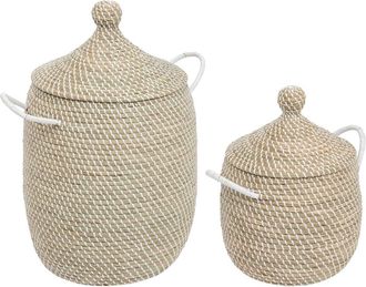 Atmosphera Atmosphera - 2er-set k&ouml;rbe soleya - Beige