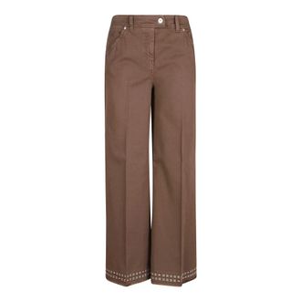 True Royal Weite Hosen - - Trousers - Damen - Braun - M