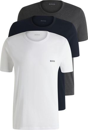BOSS Herren R-Neck T-Shirt, 3er Pack Classic, Open Miscellaneous 961, L