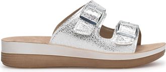 Inblu Pantoletten Inblu FT020400 Silberfarben
