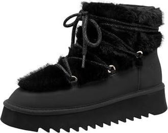 Tamaris Femme Damen WL Boot 1-26475-45 Botte de Neige, Noir, 37 EU