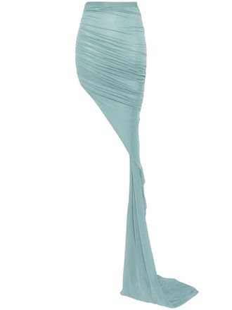 Rick Owens jupe longue Edfu - Bleu