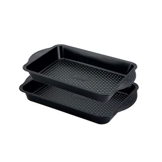 Prestige 48416 Braten & Backen, Carbon Steel, Schwarz