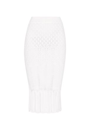 Faina Rock Frauen cremefarben