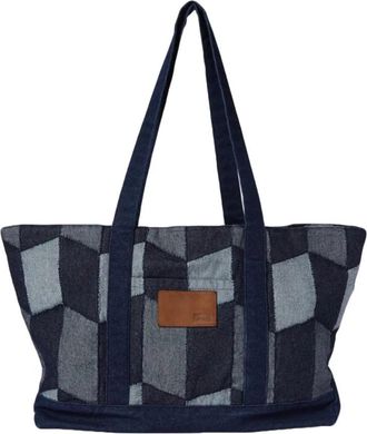 HUF Patchwork Denim Tote - - Bags - unisex - Mehrfarbig - ONE SIZE