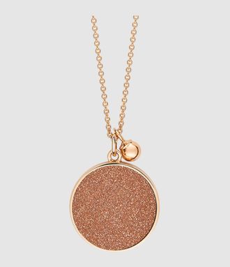 Ginette NY Collier Ever Disc Gold Sandstone Or Rose