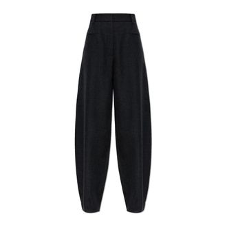 Ganni Hose mit weitem Bein - - Trousers - Damen - Schwarzk - XS