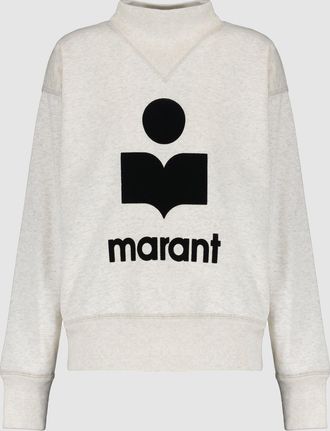 Isabel Marant Sweatshirt Moby Coton &Eacute;cru