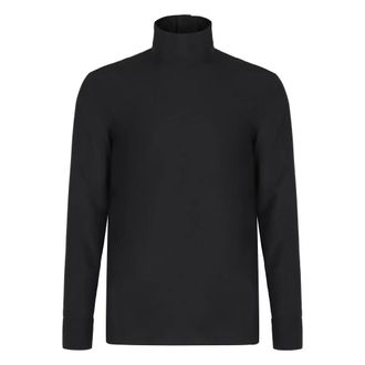 Gucci Technical Panama Shirt - - Tops - Herren - Schwarzk - L