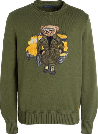 Ralph Lauren Polo Bear Roll-Neck Sweater