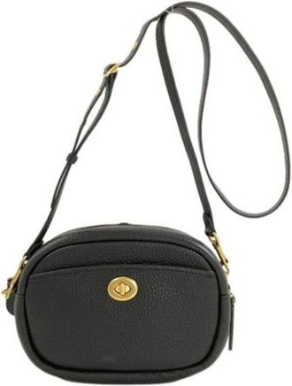 Coach Sac bandouli&egrave;re doccasion - Femme - Pre-owned - Noir - Taille: ONE Size