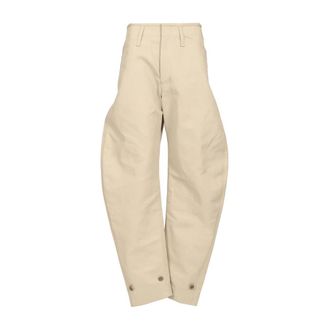 Christophe Lemaire Wide Hosen - - Trousers - Damen - Beige - M