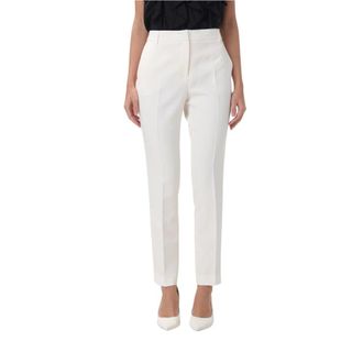 Liu Jo Elegante wei&szlig;e Polyesterhose - - Trousers - Damen - Wei&szlig; - L