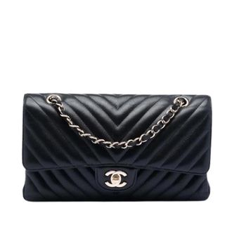 Chanel Pre-owned Classic Flap Schultertasche - - Pre-owned - Damen - Schwarzk - ONE SIZE
