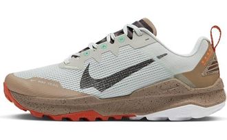 Nike Nike Homme Wildhorse 8 Traillaufschuh f&uuml;r Herren Chaussure de Trail, Light Silver Velvet Brown Kaki, 44.5 EU