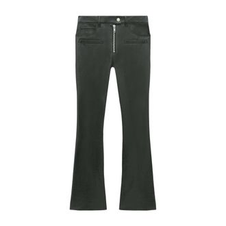 Courr&egrave;ges Vinyl Hose mit Rei&szlig;verschluss - - Trousers - Damen - Schwarzk - S
