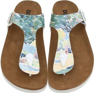 Dogo Damen Lila Sandale, Mehrfarbig, 37 EU