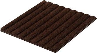 Kleine Wolke Badteppich Cord, 60x60 cm, Nussbraun