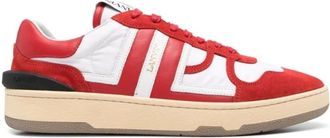 Lanvin Low-Top Sneaker - Multi-Panel Cardinal Red Sneakers - Gr. 40 (EU) - in Rot - f&uuml;r Damen