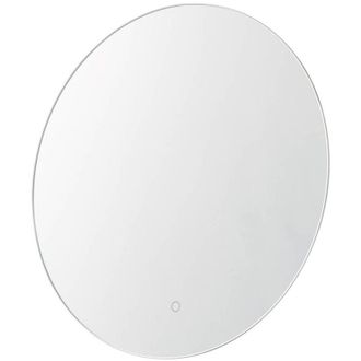Lucande Neuwertig] Lucande Led Spiegel Celestiel Rund Beheizbar Cct &oslash; 60 Cm Wandspiegel Chrom B-Ware